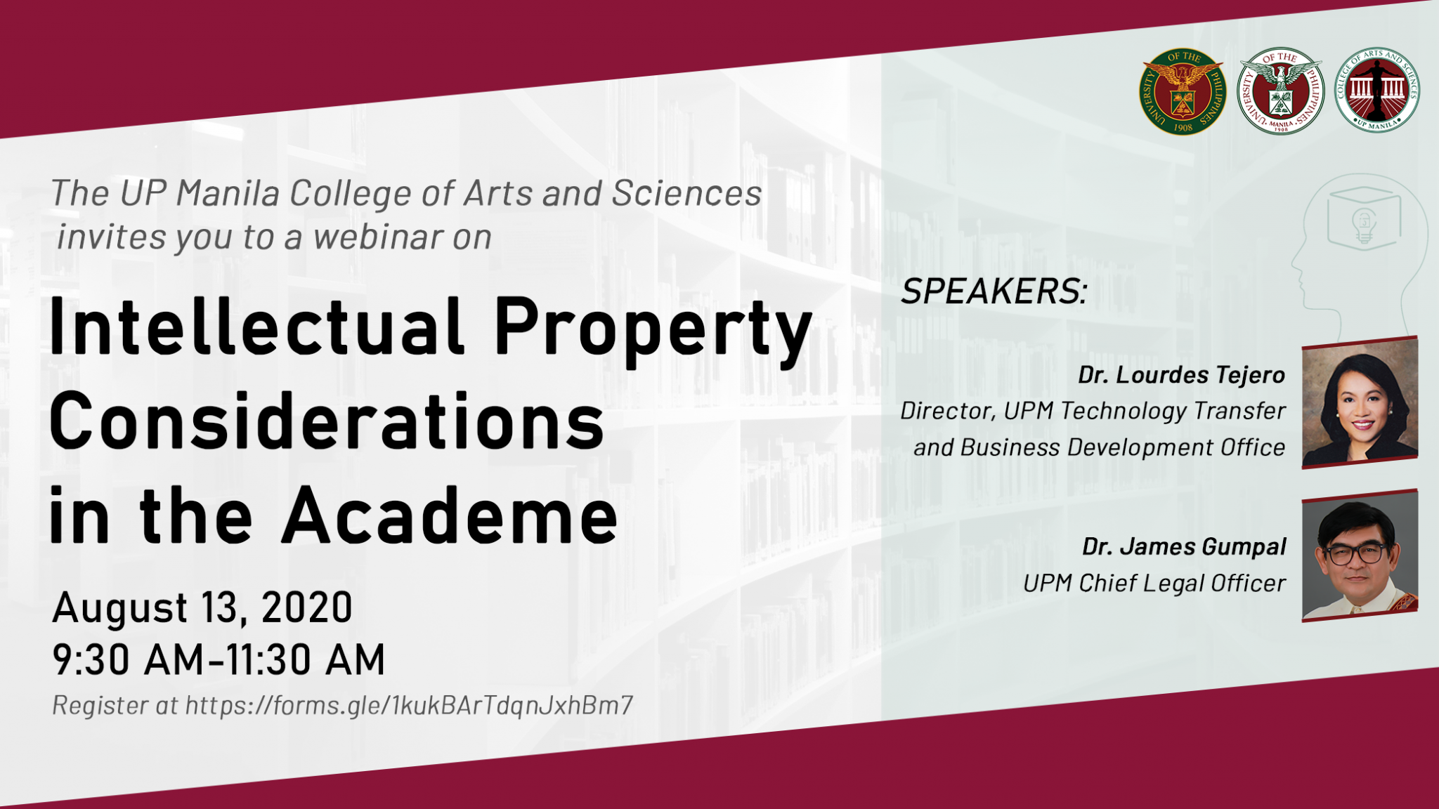 “Intellectual Property Considerations in the Academe” – College of Arts ... “Intellectual Property Considerations in the Academe” – College of Arts ...