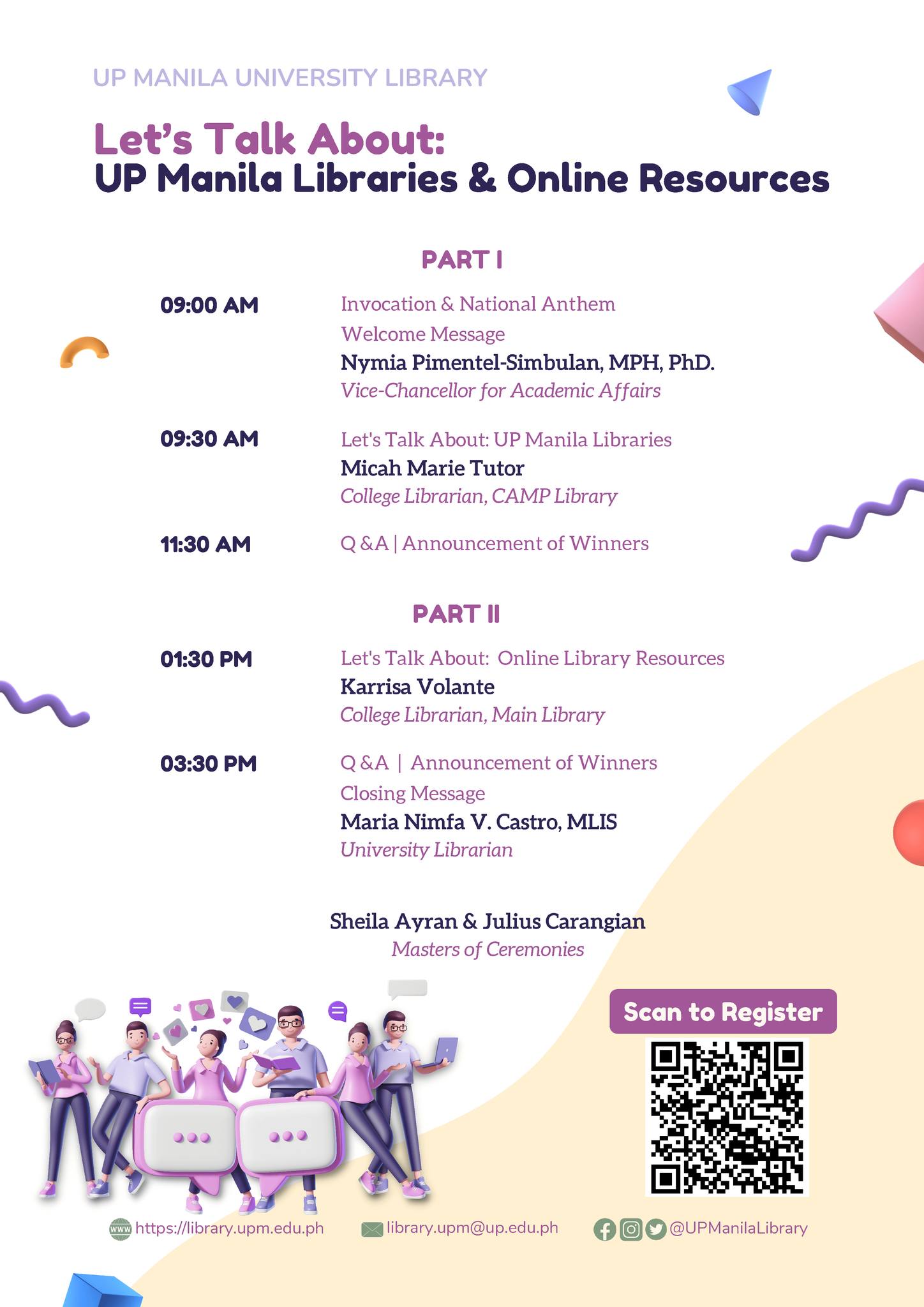 Let’s Talk About: UP Manila Libraries and Online Resources – College of Arts and Sciences