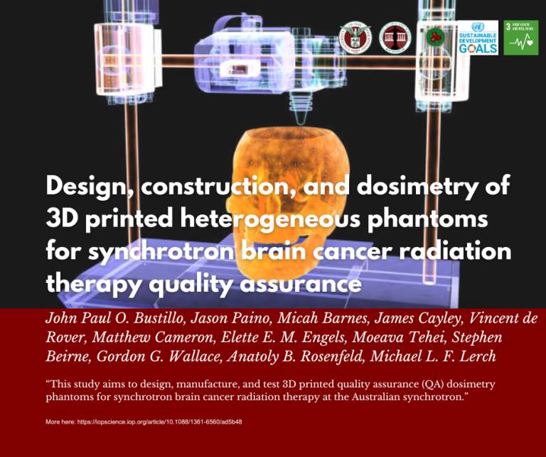 PUBLISHED: “Design, construction, and dosimetry of 3D printed ...